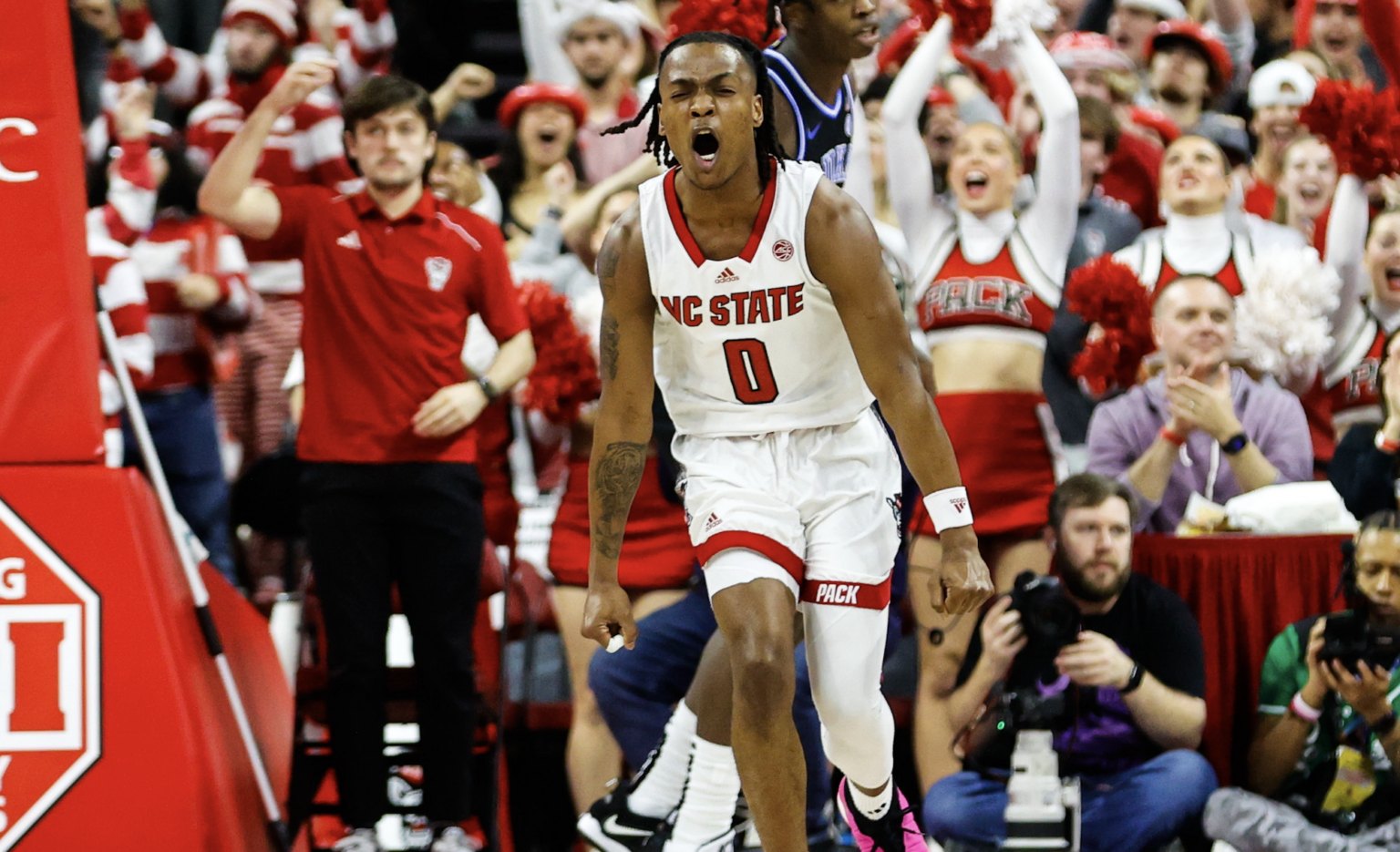 DJ Horne is a Game-time Decision for NC State vs. Louisville