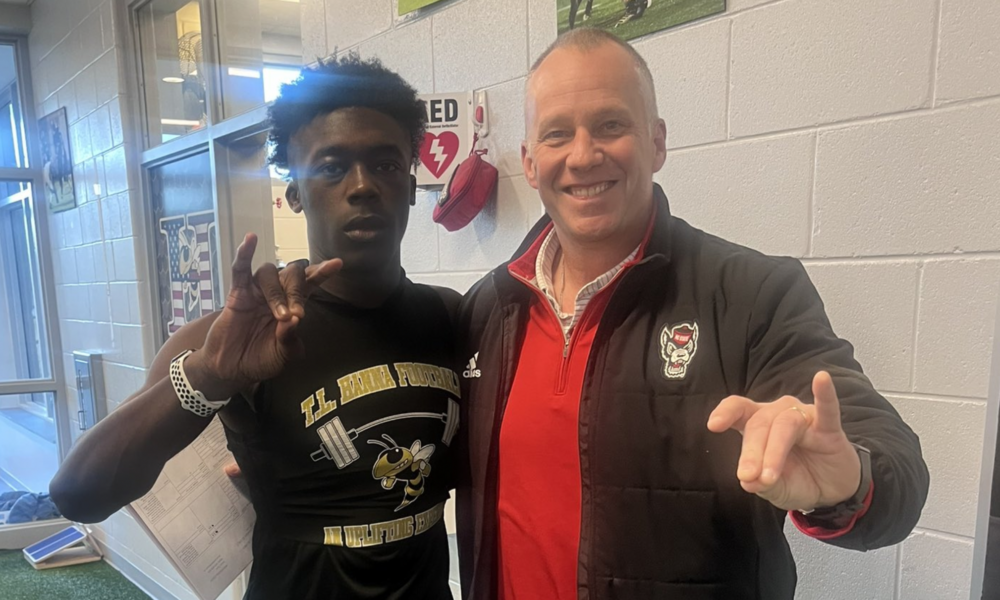 3-Star Cornerback Cam Strong Includes NC State in Final Four - Pack Insider