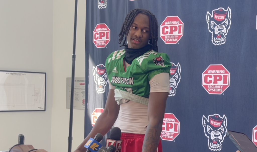 WATCH: Quarterback CJ Bailey Talks After NC State's 1st Day of 2025 ...
