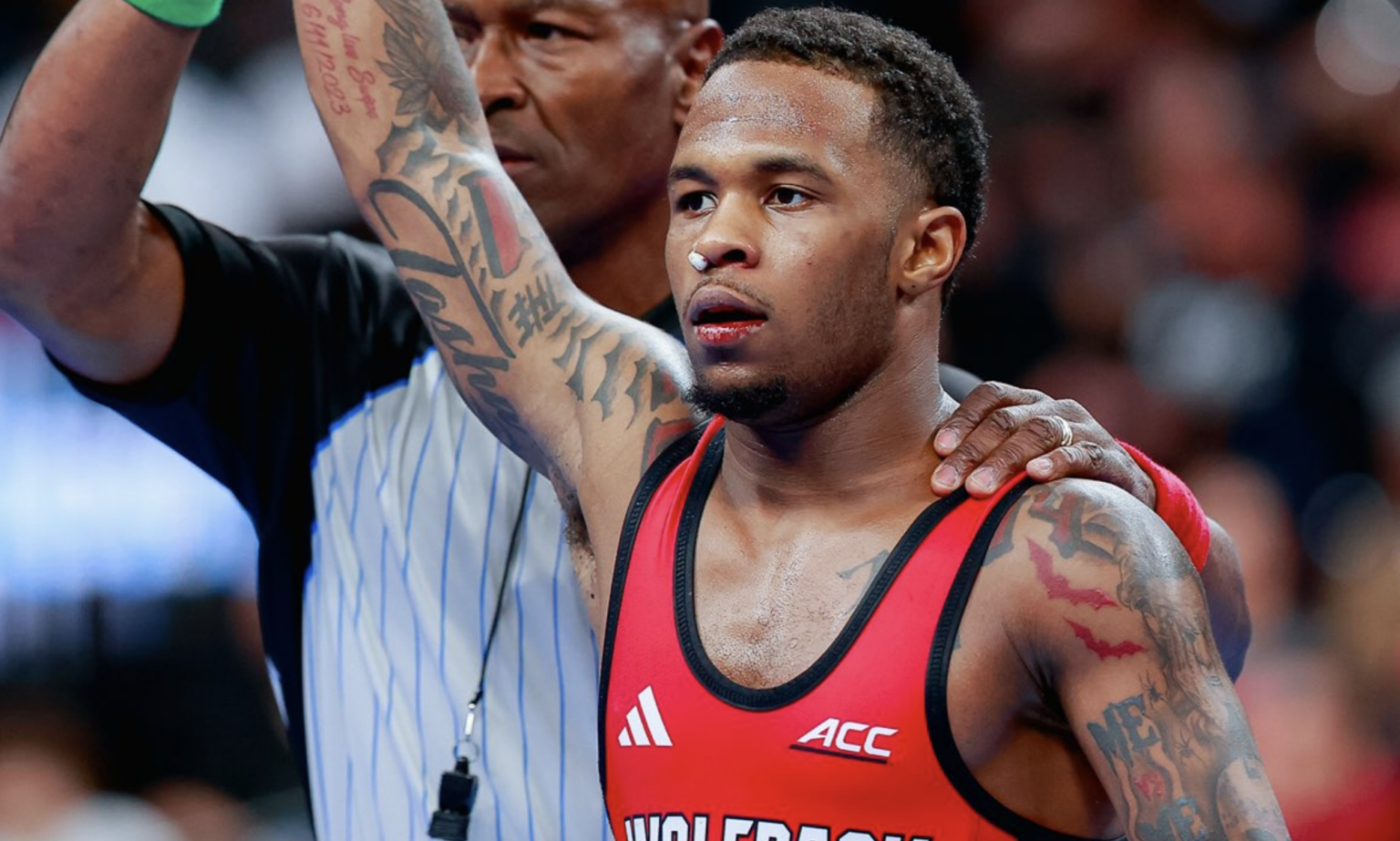 Three NC State Wrestlers Earn All-American Honors at the NCAA’s, Robinson