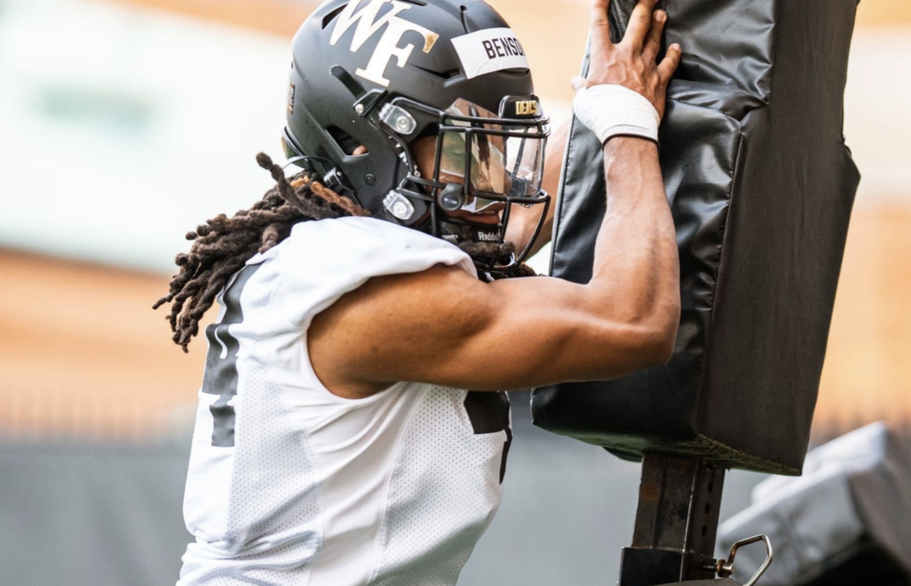 Wake Forest Transfer Linebacker Bailey Benson Just Wrapped up an ...