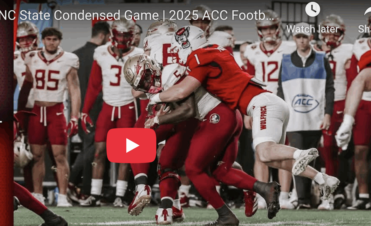 NC State 21 FSU 11: ACCDN Game Highlights & Condensed Game