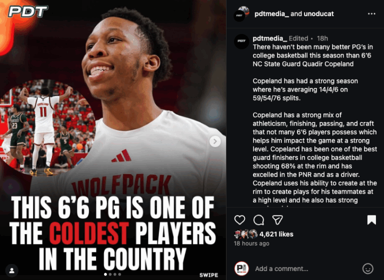 Quadir Copeland is statistically one of the top PGs in the nation ...and
