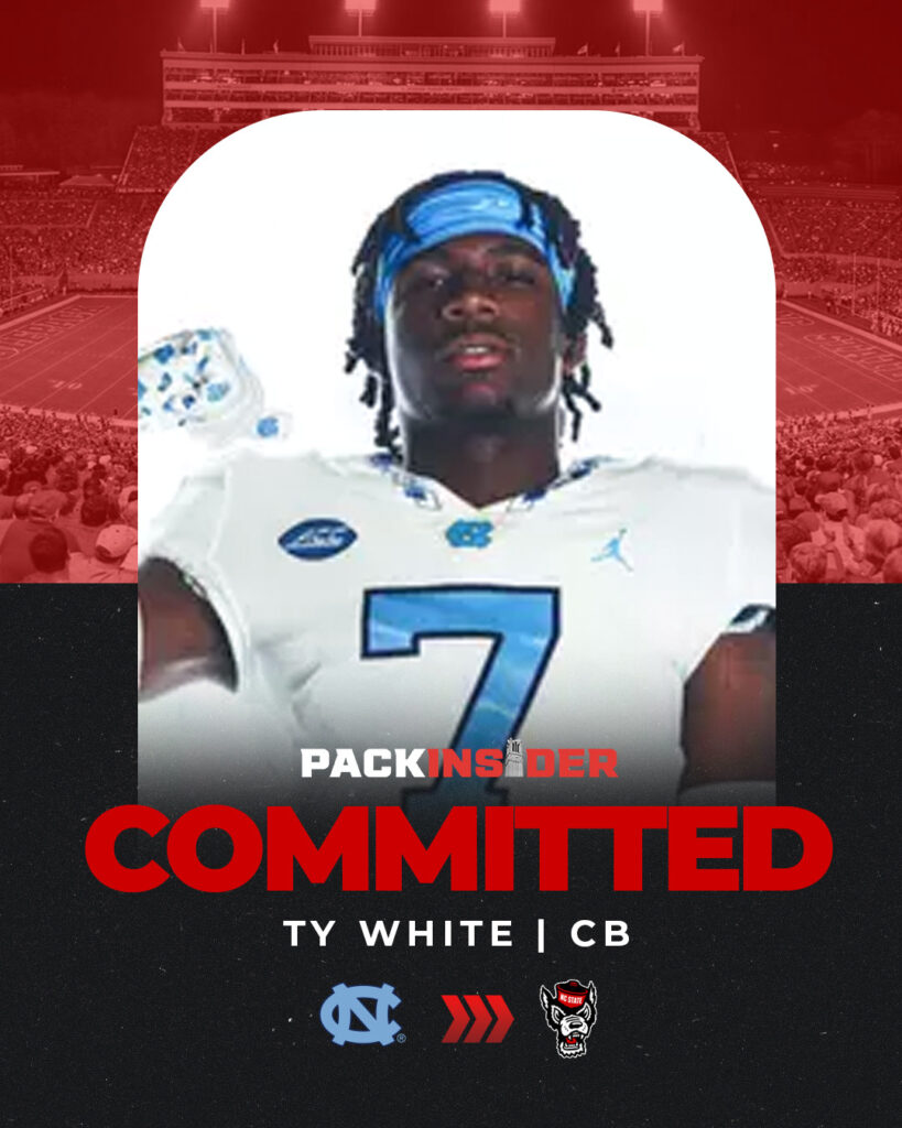 UNC CB Ty White Transfers to NC State | Wolfpack Adds Former 4-Star DB