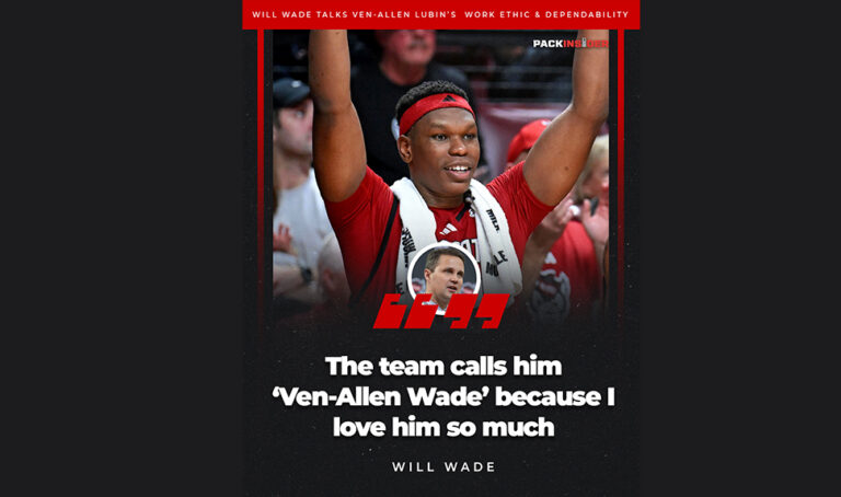 Will Wade on Lubin: "The team calls him Ven-Allen Wade because I love