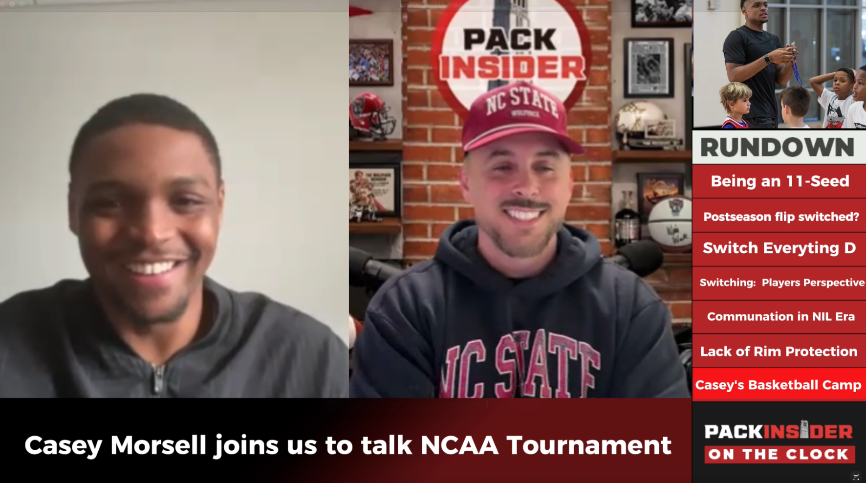 PI PODCAST: Casey Morsell talks NC State's 11th seed, Defensive Fixes
