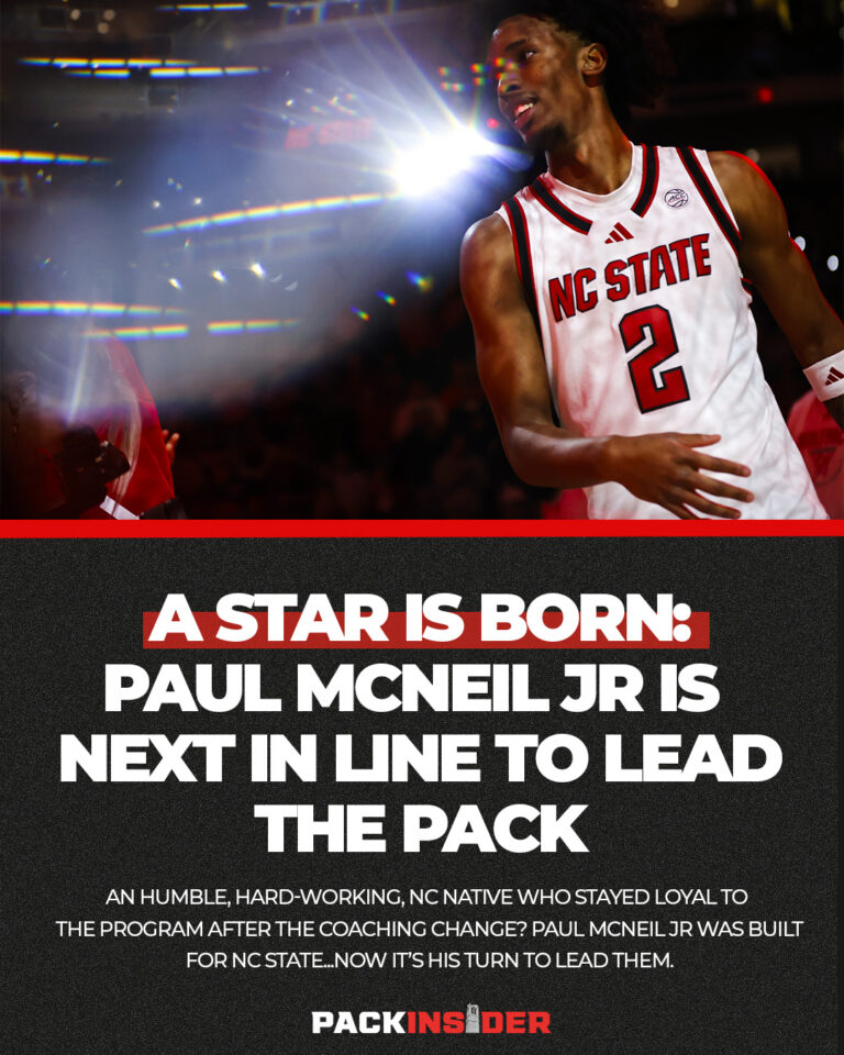 A STAR IS BORN: Paul McNeil Jr is next in line to lead the Pack