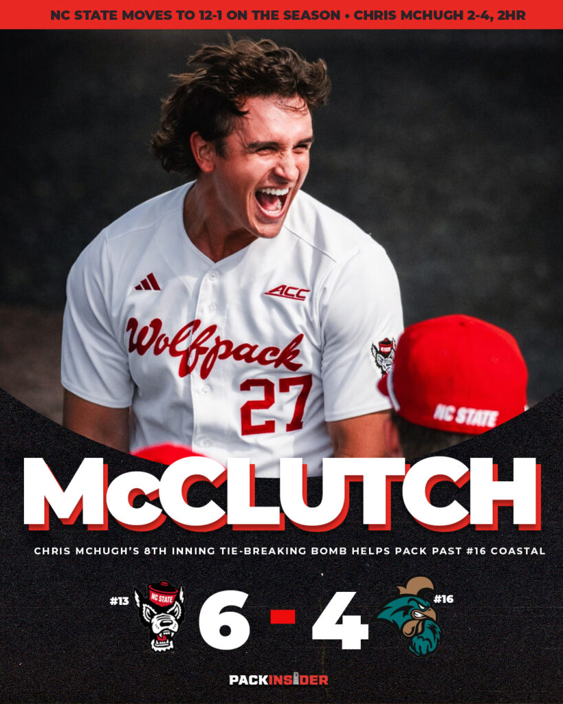 #13 NC State Baseball gets their first signiture win as they rally past #16