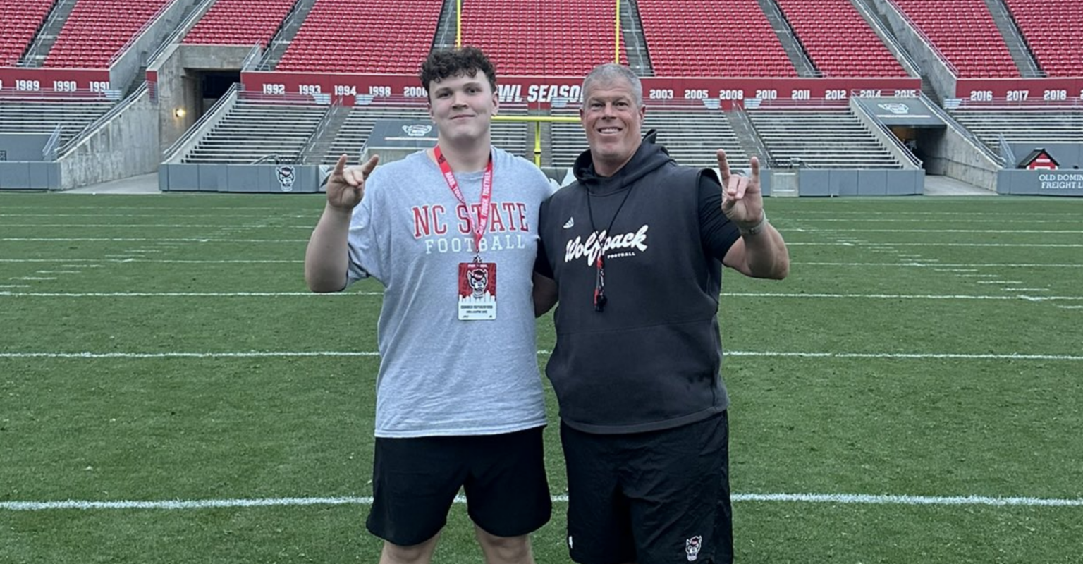 3-Star OT Conner Rutherford Sets NC State Official Visit