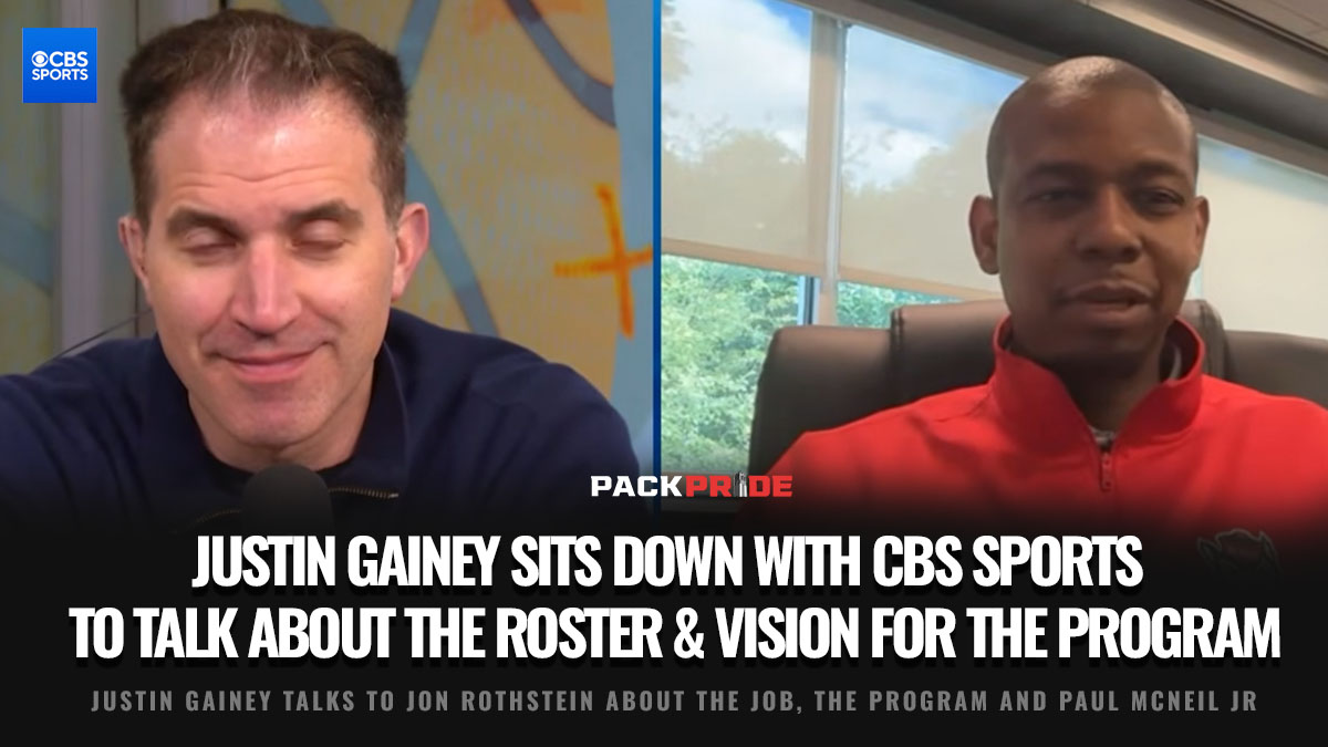 WATCH: Justin Gainey sat down with CBS Sports' Jon Rothstein to talk