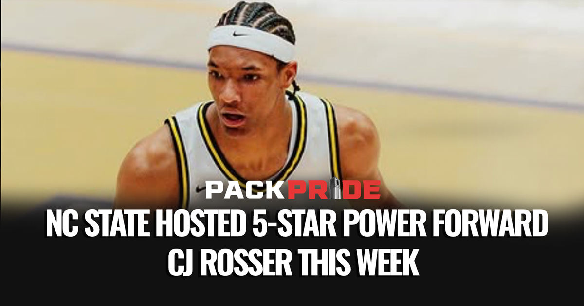 CJ Rosser NC State Visit